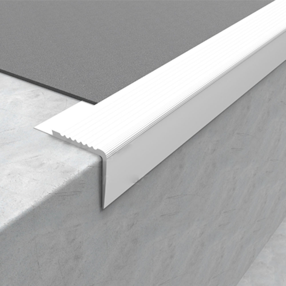 Profil treapta imbinare Linoleum 3.2m Gri