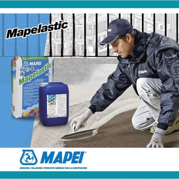 Mortar flexibil Mapei Mapelastic pentru hidroizolare Componenta B 8kg